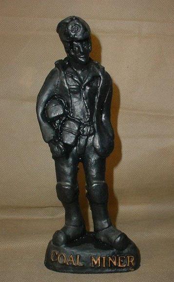 1977 Vintage Coal Miner Figure by James England