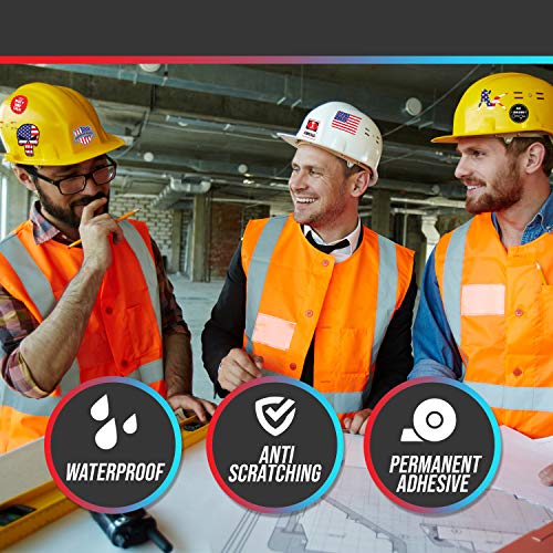 Coal Miner Sticker Set: Hard Hat Waterproof Decals