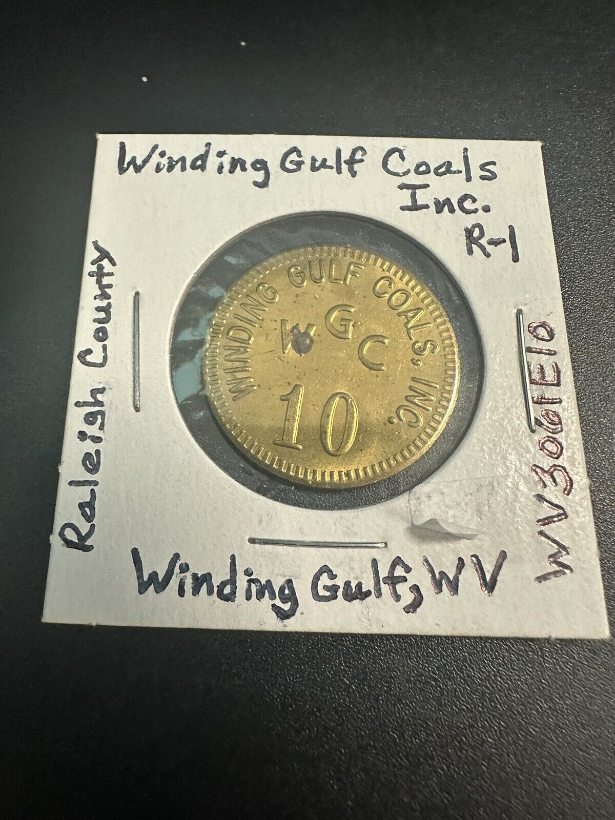 Authentic coal mining scrip for collectors online
