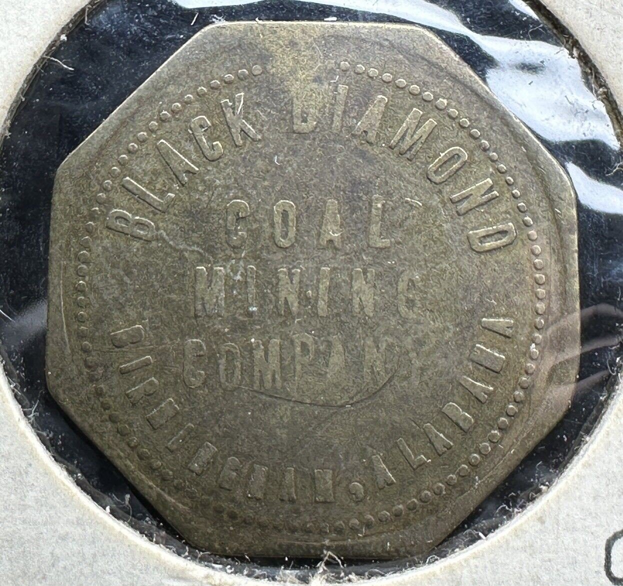 Black Diamond Coal 25 Cent Token - Birmingham