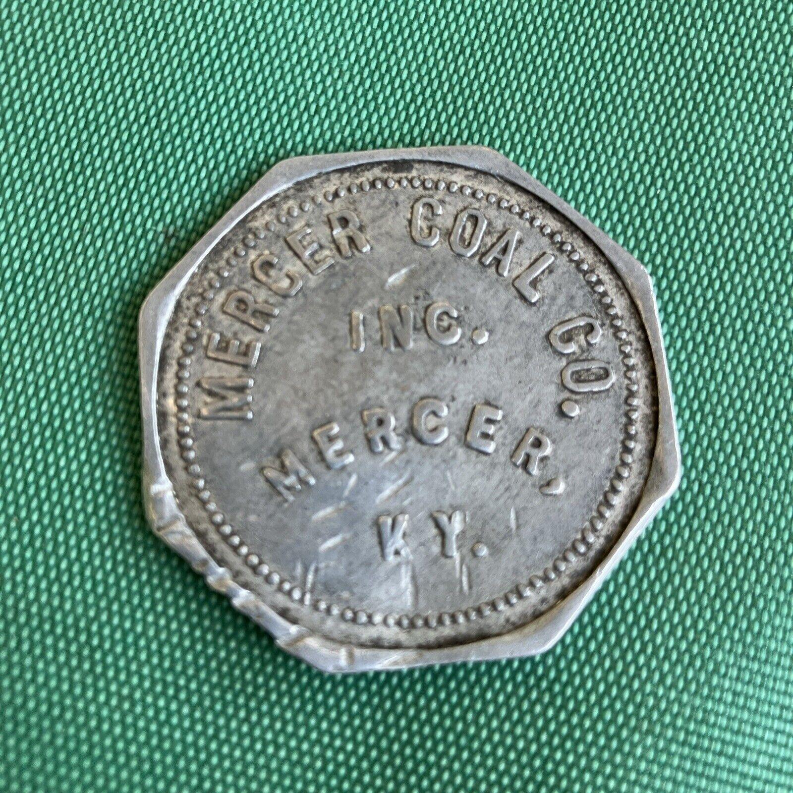 Authentic Mercer Coal Co. Trade Token for Collectors