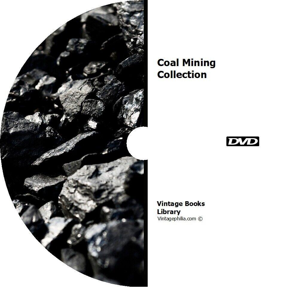 75 Vintage Coal Mining Books on DVD Collection