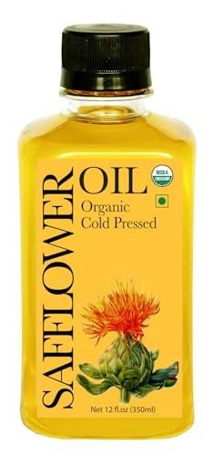 Organic Extra Virgin Safflower Oil for Soaps & Cosmetics