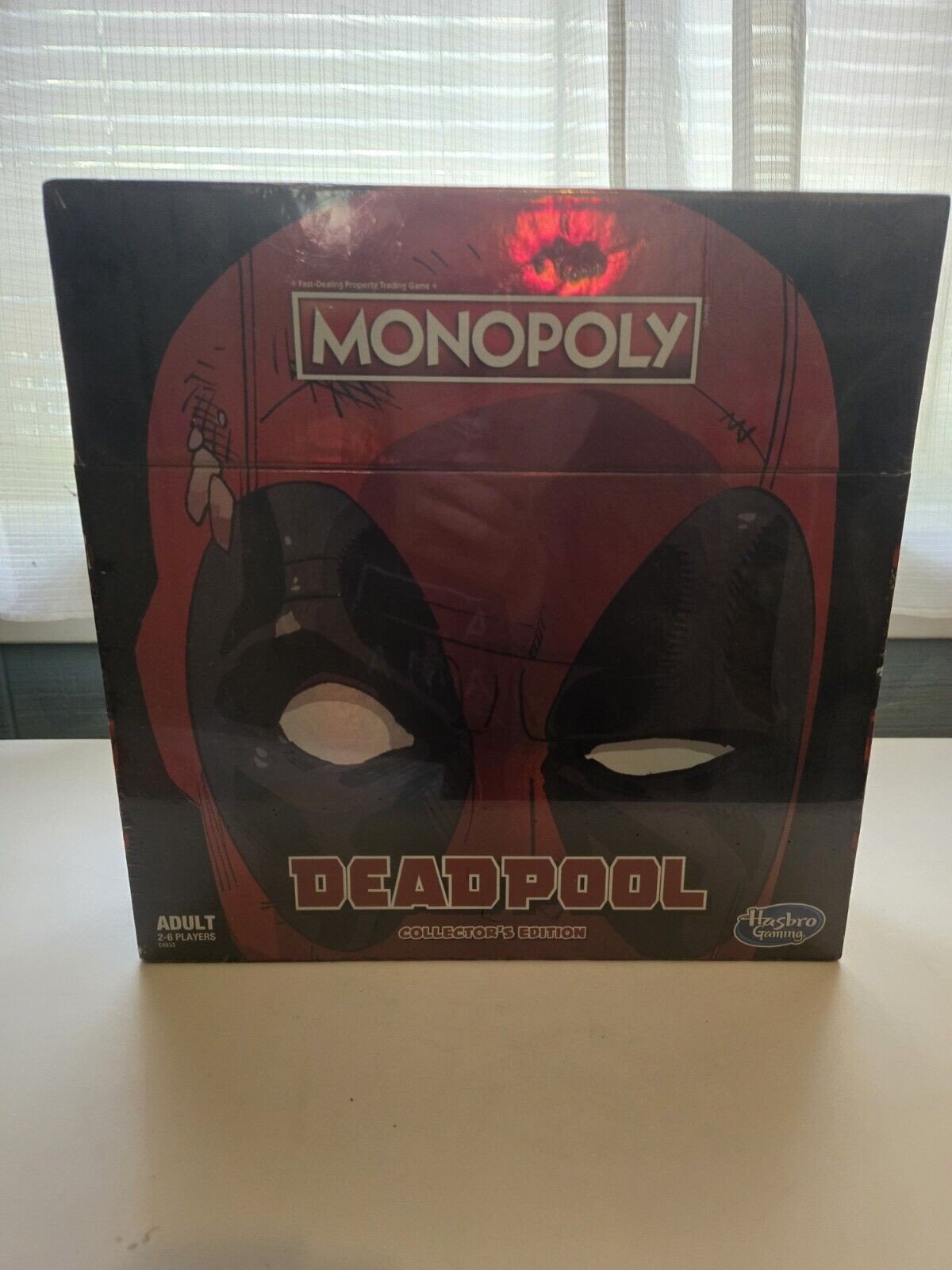 Deadpool Collector's Edition Monopoly Game - Unleash Fun!