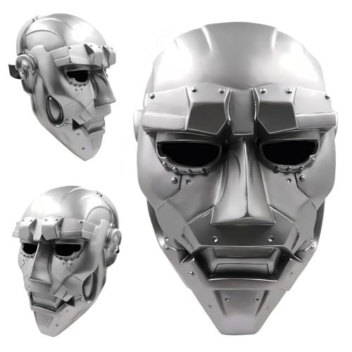 Epic Dr. Doom Skull Mask for Cosplay Fun