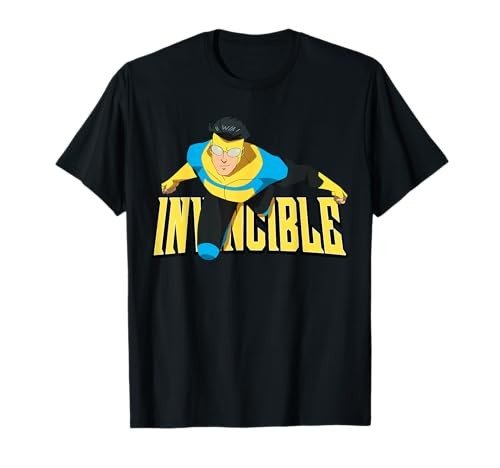 Invincible Animated T-Shirt for True Superhero Fans