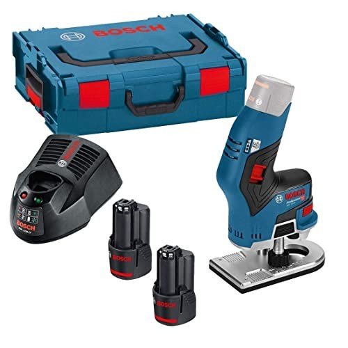 Bosch 12V Cordless Palm Router GKF 12V-8 Kit
