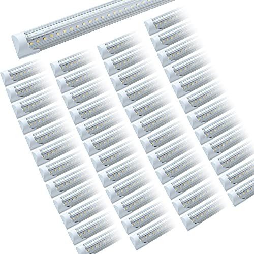 48-Pack T8 V-Shaped LED Tube Lights - Brighten Up!