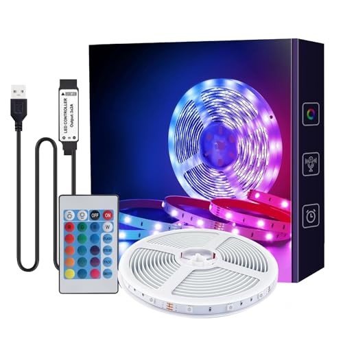20M RGB LED Strip Lights with Remote Control