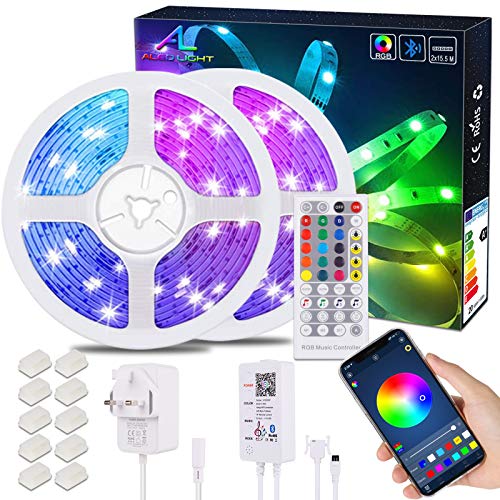 Control LED Strip Lights with APP & Bluetooth