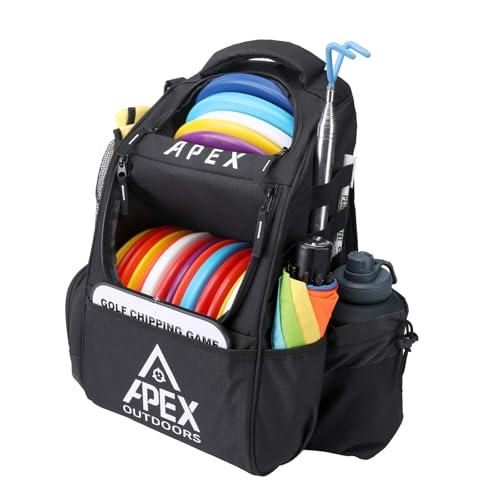 Apex Outdoors Disc Golf Backpack: Carry 21+ Discs