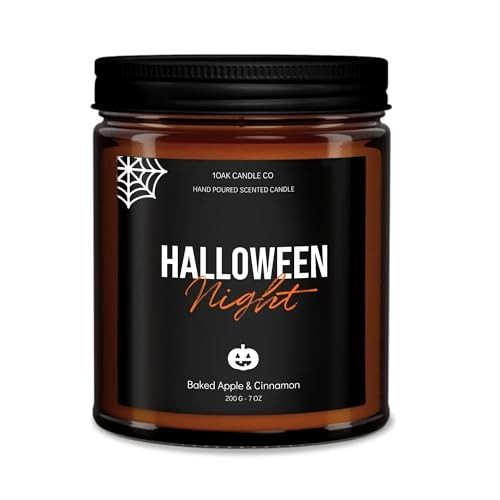 Gothic Apple Cinnamon Candles for Halloween Vibes