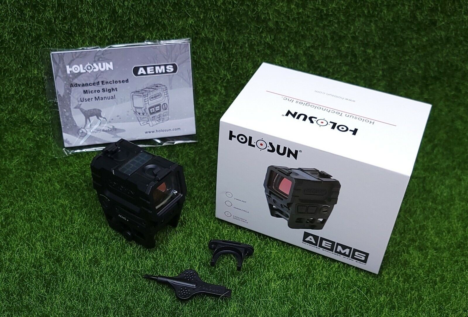 HOLOSUN Red Multi-Reticle Holographic Sight | Rifle Sight