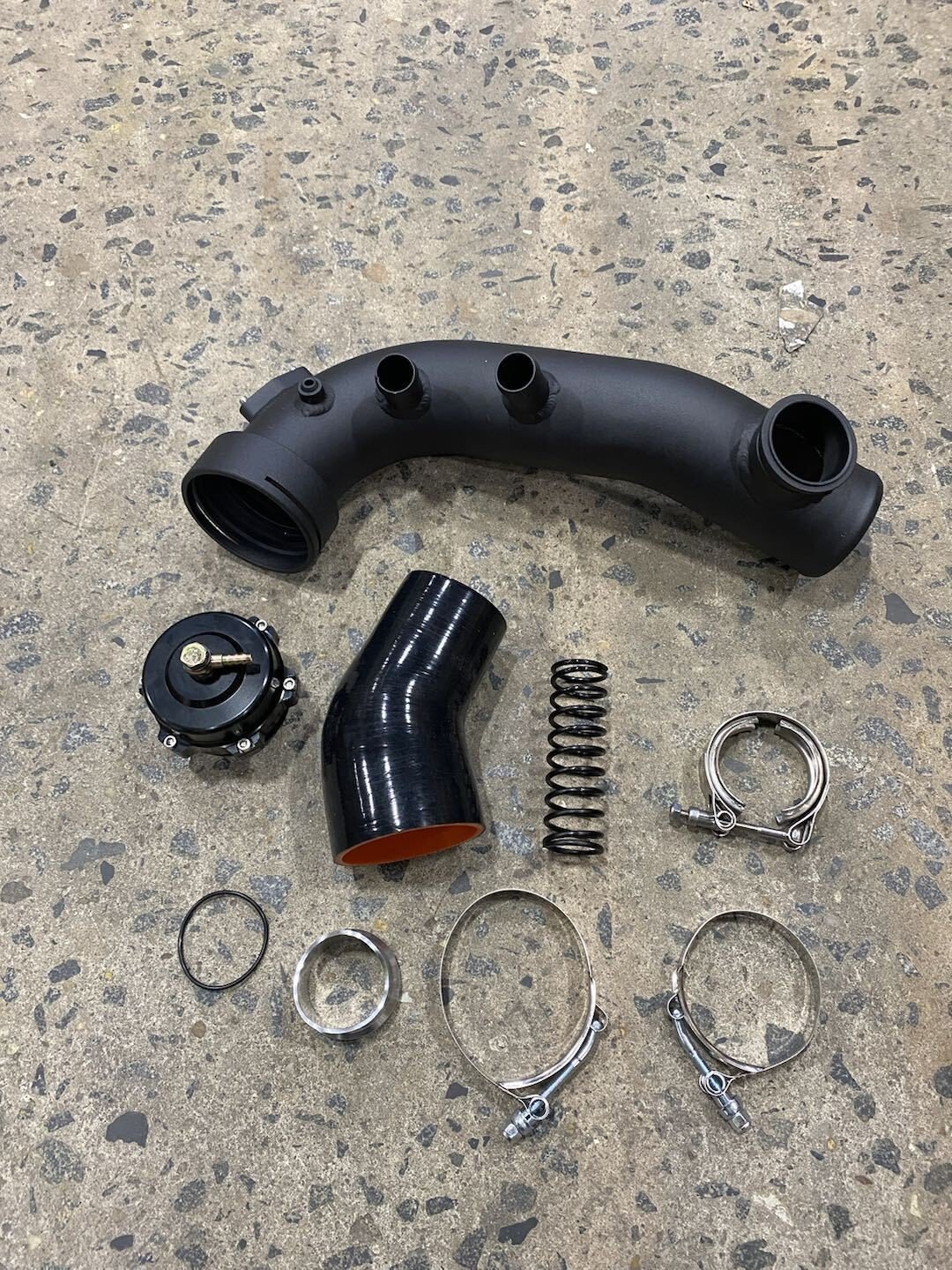 Turbo Charge Pipe Kit with BOV for BMW N54