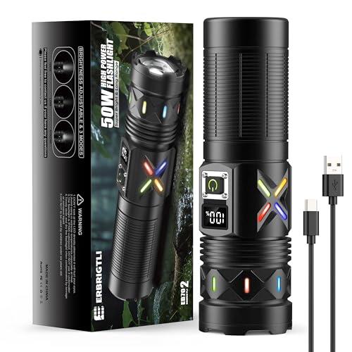 3000 Lumens Rechargeable Flashlight for Self-Defense