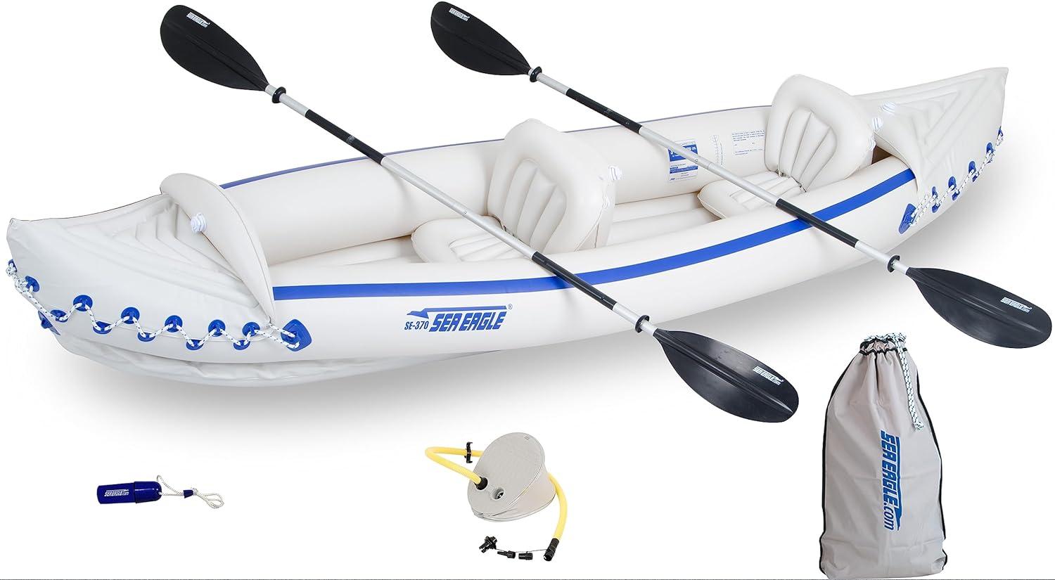 Sea Eagle SE370 Inflatable Kayak Pro Package