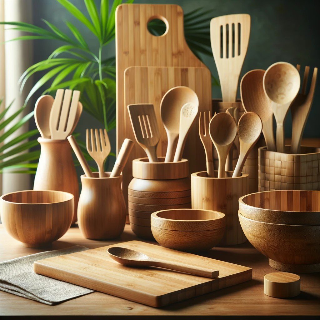 Bamboo Kitchenware: Sustainable Utensils & Accessories | Eco-Friendly