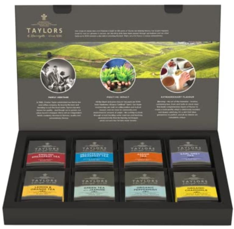 Taylors Specialty Tea Collection - 48 Exquisite Flavors