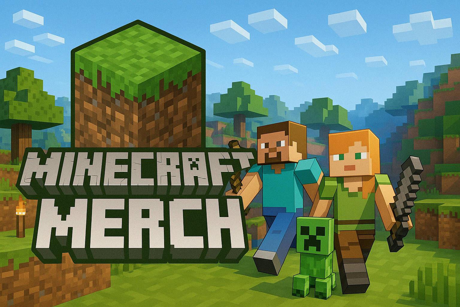 Minecraft Merch, Toys & Gifts | Officially Licensed | MinecraftMerch.com